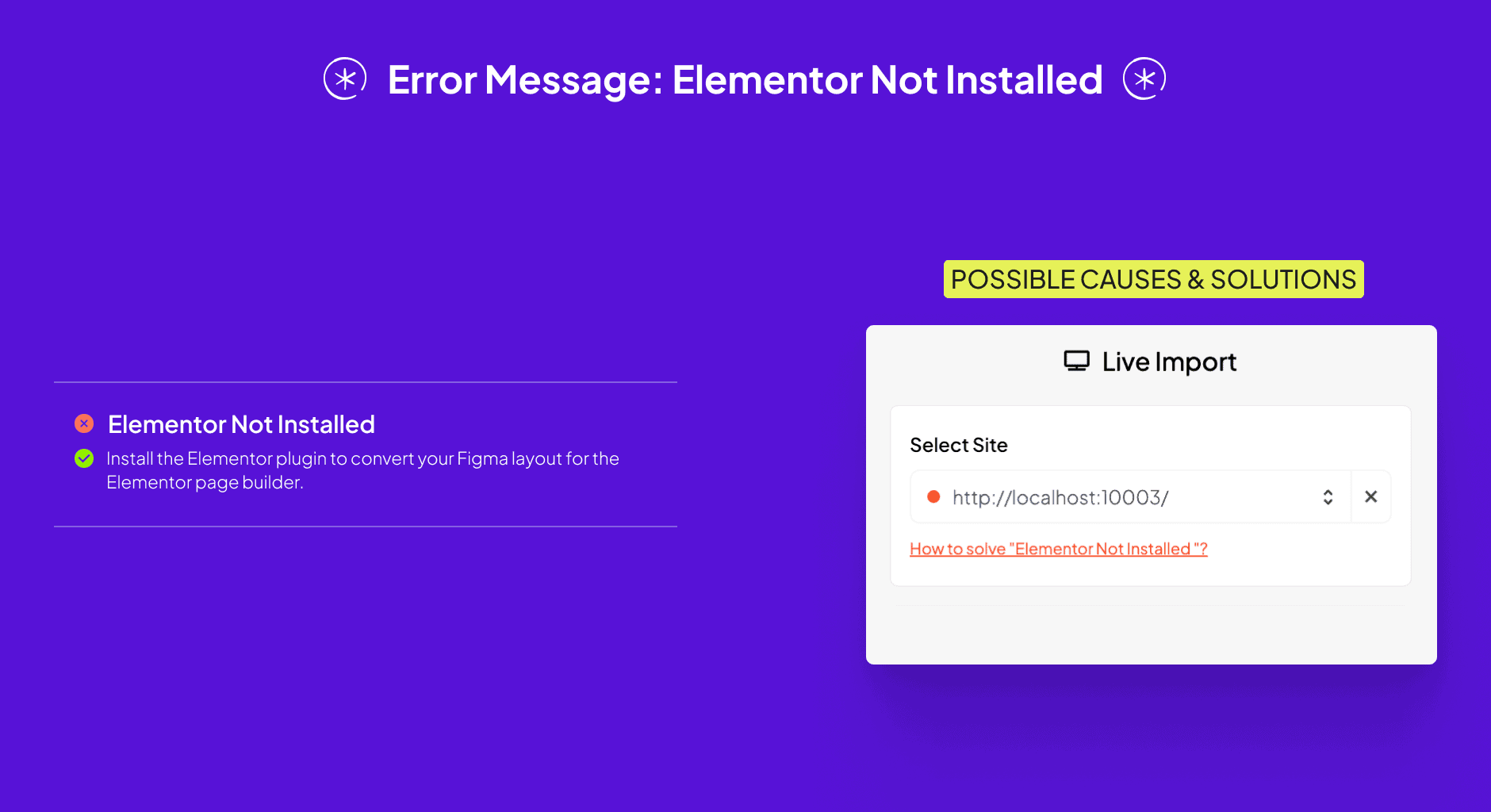 While Live Import process URL Unreachable, Token Mismatch, Connection Error : Resolved - UiChemy