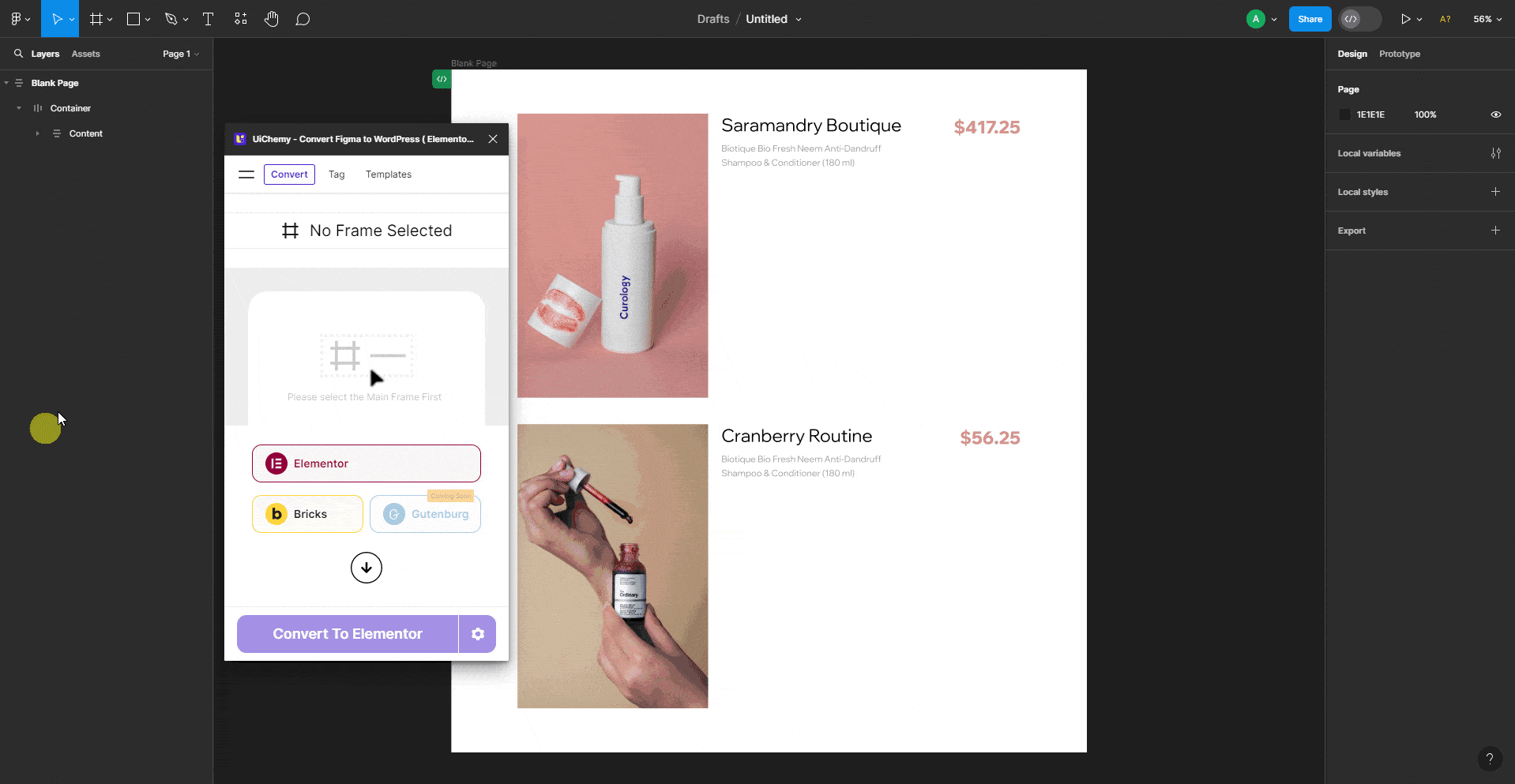 How to Tag The Price List Widget for Figma to Elementor? - UiChemy
