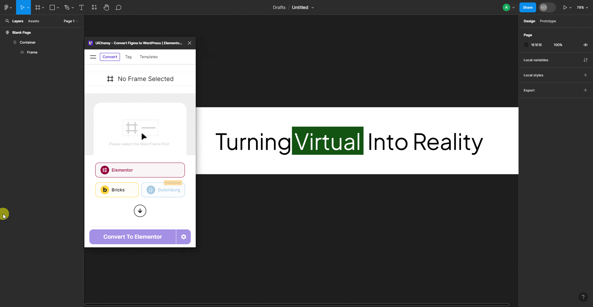 How to Tag The TP Heading Animation Widget for Figma to Elementor ...