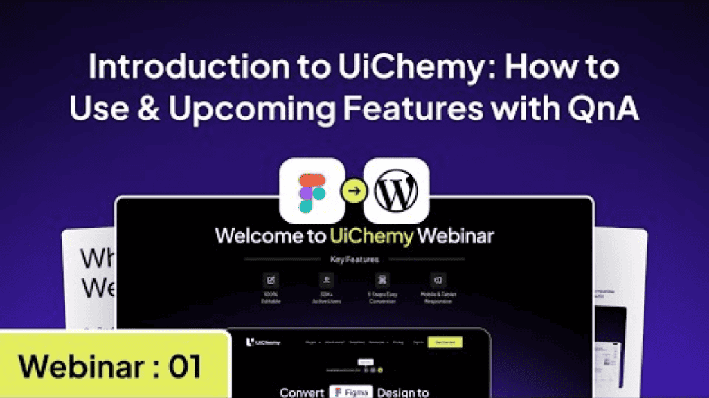 UiChemy - Figma to WordPress Convertor (Elementor, Bricks & Gutenberg)
